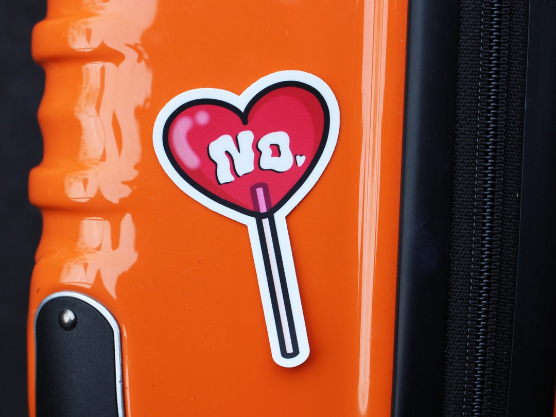 Heart Lollipop Sticker Valentine's Day Sticker Breakup Galentine's Day ...