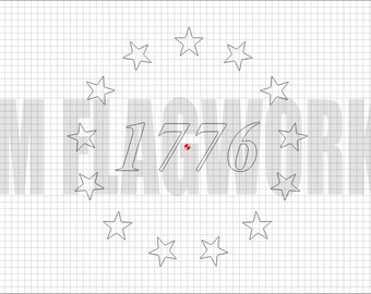 1776 Union Svg - Etsy