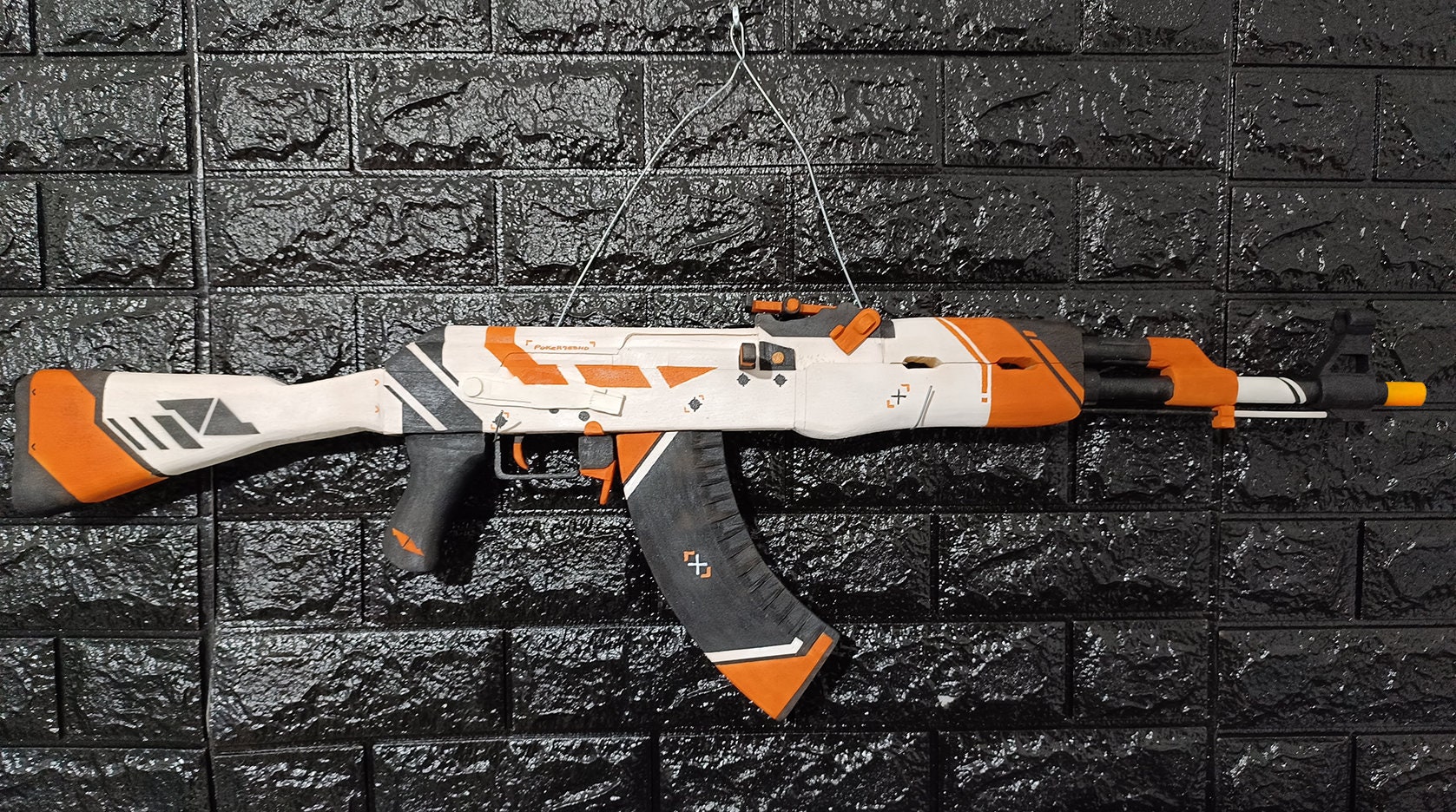 AK47 Asiimov CS GO Gift Perfect Gift Boyfriend Gift Csgo Real Life Size ...