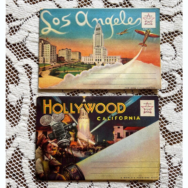 Los Angeles Postcard - Etsy