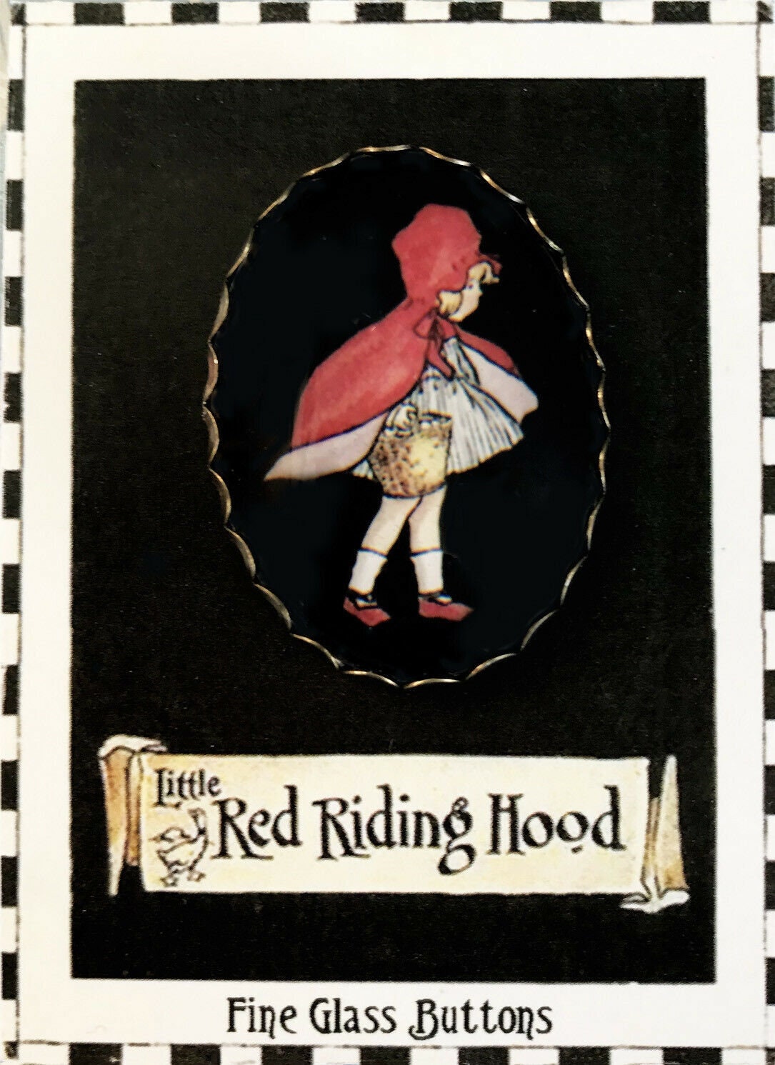 4 Different Designs Little Red Riding Hood GLASS DOME Studio - Etsy