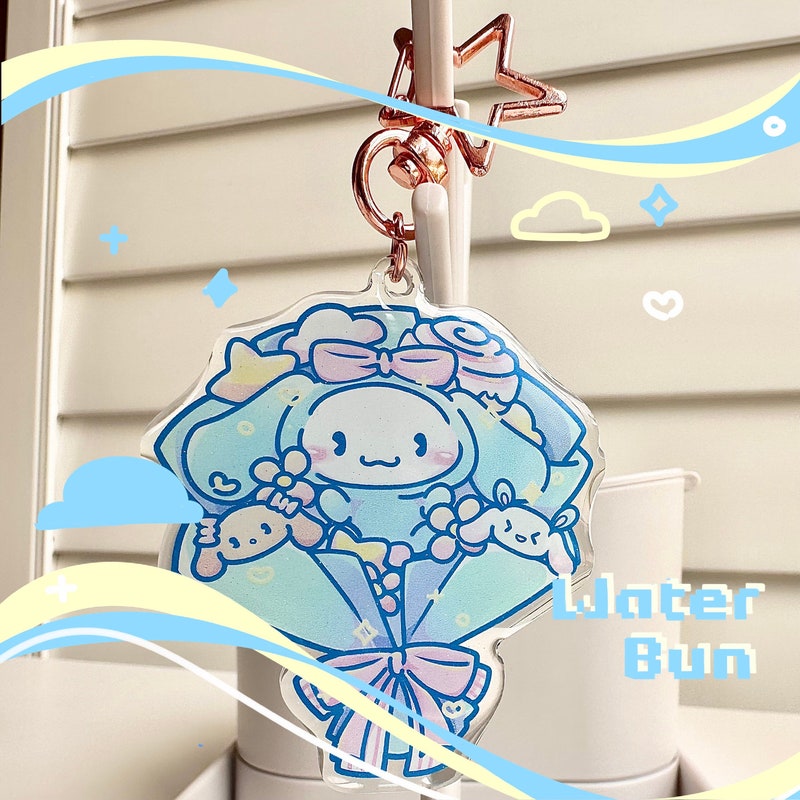 Cinnamon Roll Keychain - Etsy