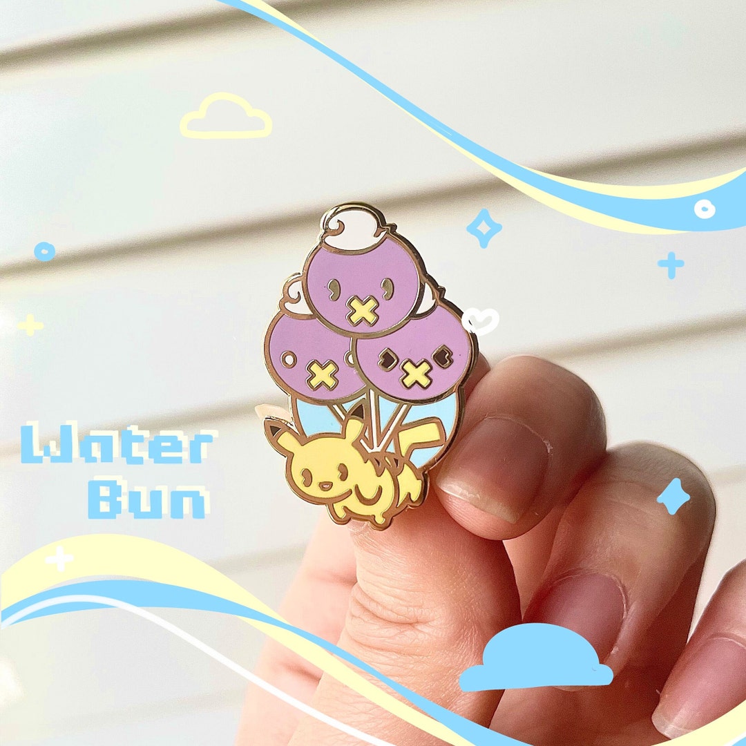 Anime Cute Balloon Mouse Enamel Pin - Etsy