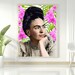 Frida Kahlo Poster Wall Art Mexican Folk Art Modern Art - Etsy