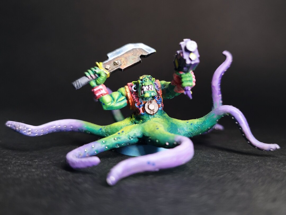 Miniature Hand Painted Ork Warhammer 40k - Etsy