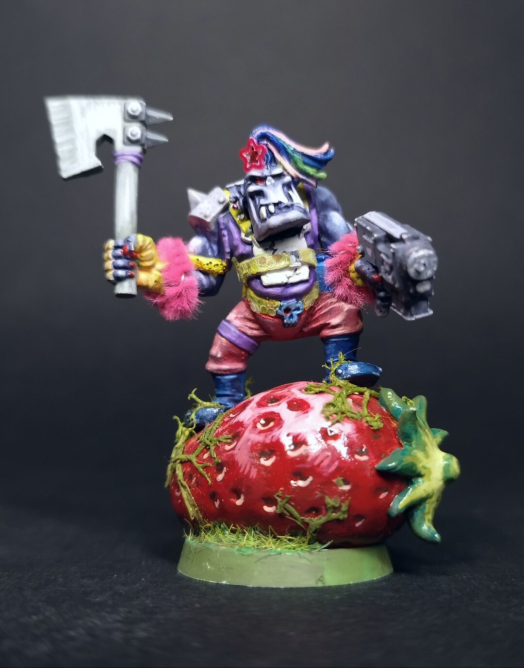 Miniature Painted Ork Original - Etsy