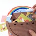Noahs Ark Matching Game Printable Bible Memory Activity Sunday School ...