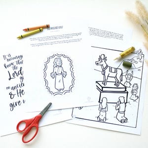 Golden Calf Bible Coloring Craft for Kids Printable Worship God Not ...