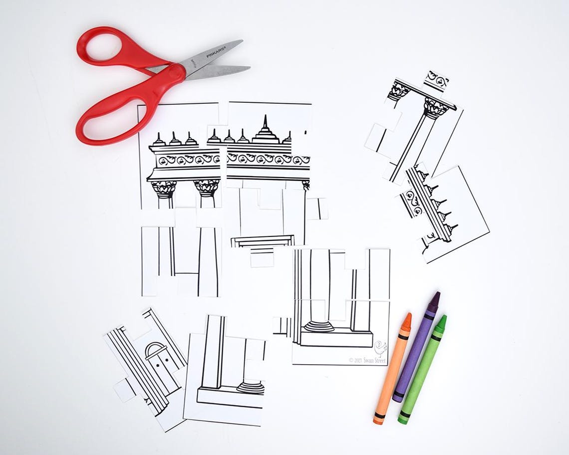 Rebuild the Temple Bible Activity Printable Haggai Worksheet for Kids ...