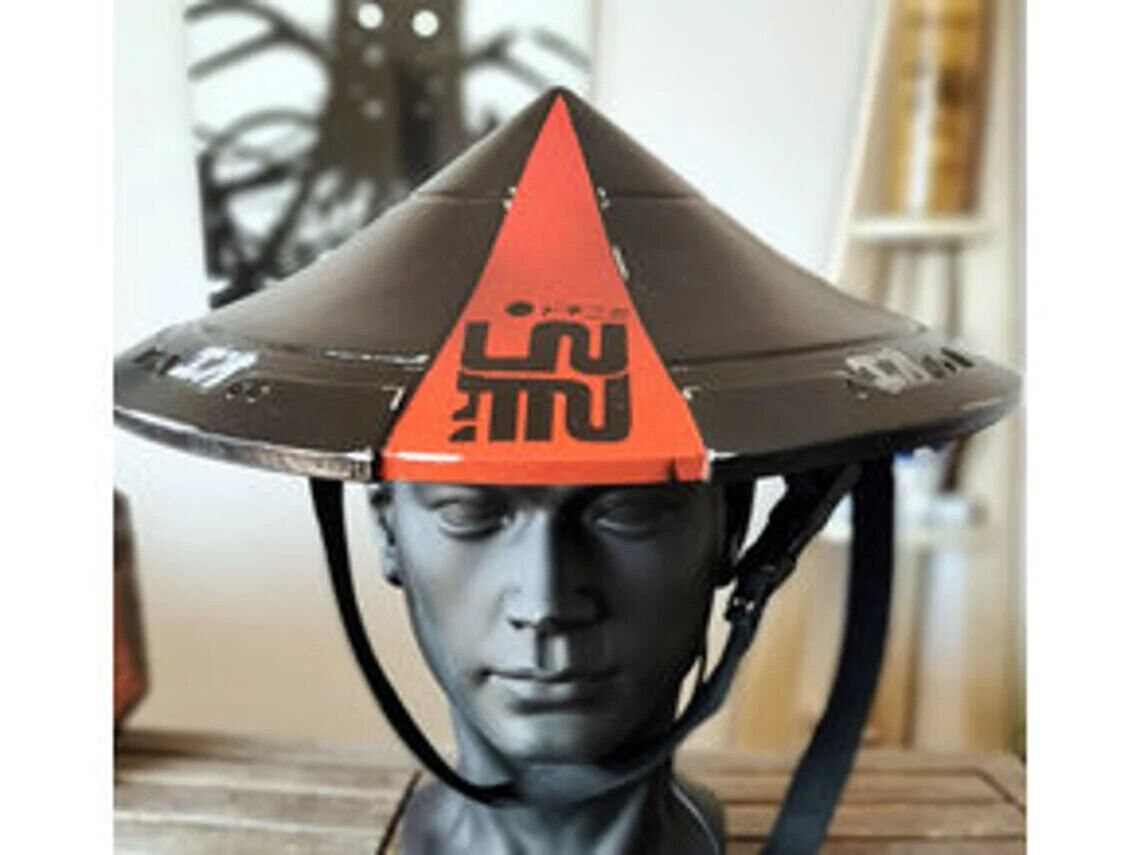 Cyberpunk portable Jingasa Samurai Hat Replica Prop 1:1 - Etsy France