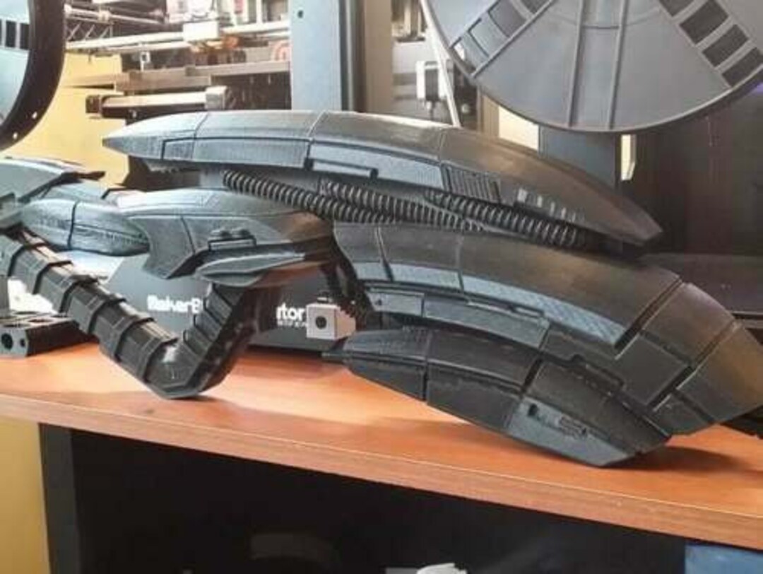 Mass Effect Geth Assault Rifle Gun 3D Printed Replica Prop 1:1 Scale ...