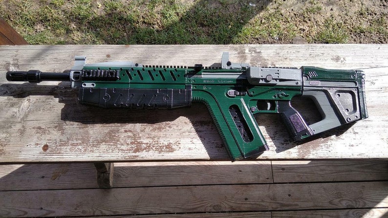 Halo VK78 Commando Assault Rifle Gun Replica Prop échelle 1:1 - Etsy France