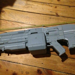 Doom Heavy Assault Rifle Massive Gun 3D Printed Replica Prop 1:1 Scale ...