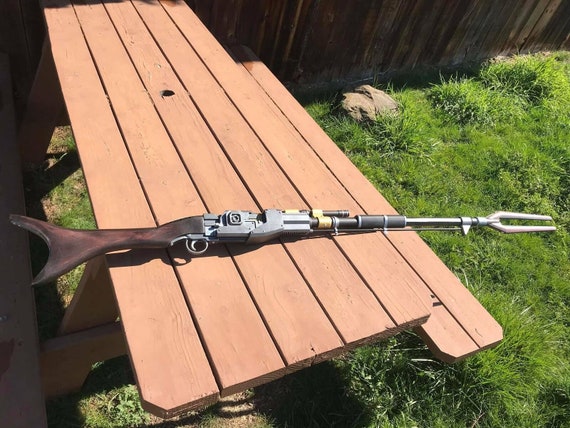 Mandalorian Pulse Rifle Gun Star Wars Replica Prop 1:1 Scale - Etsy