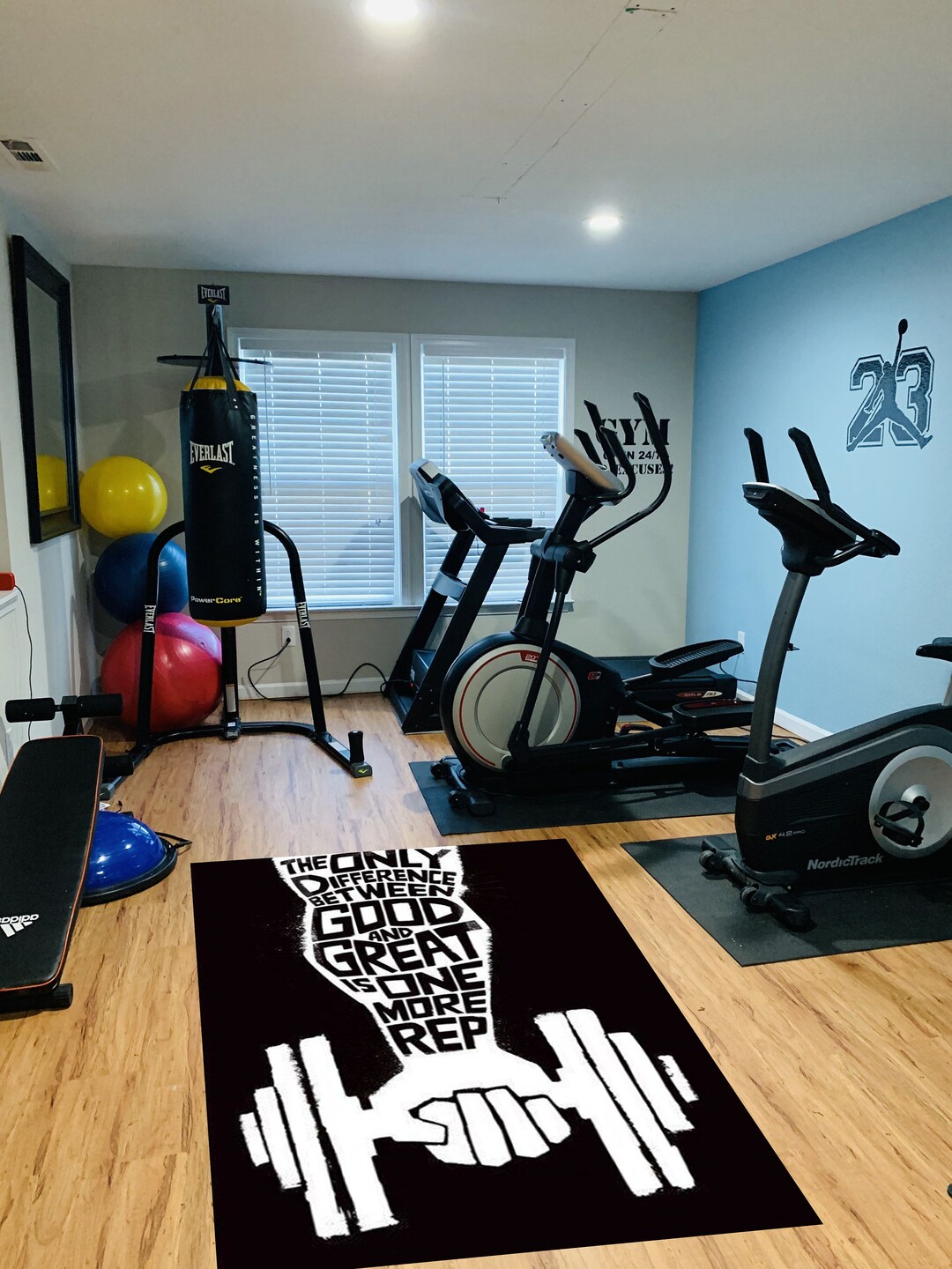 Motivation Rugweightlifting Rughome Gym Ruggym Rugrugs for - Etsy