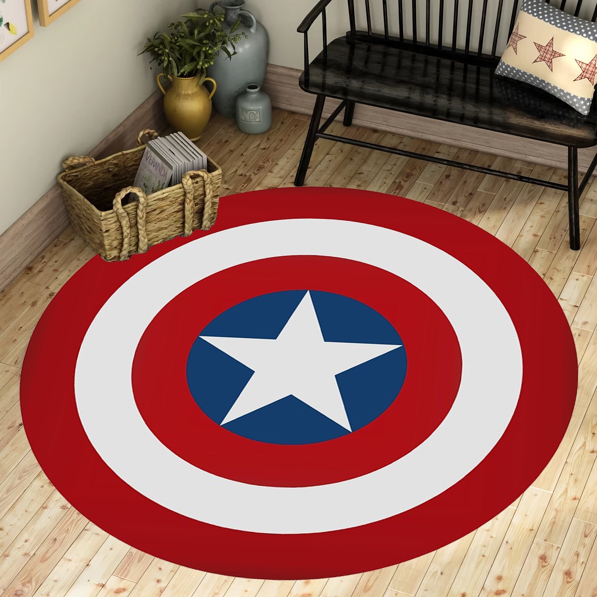 Captain America Rug