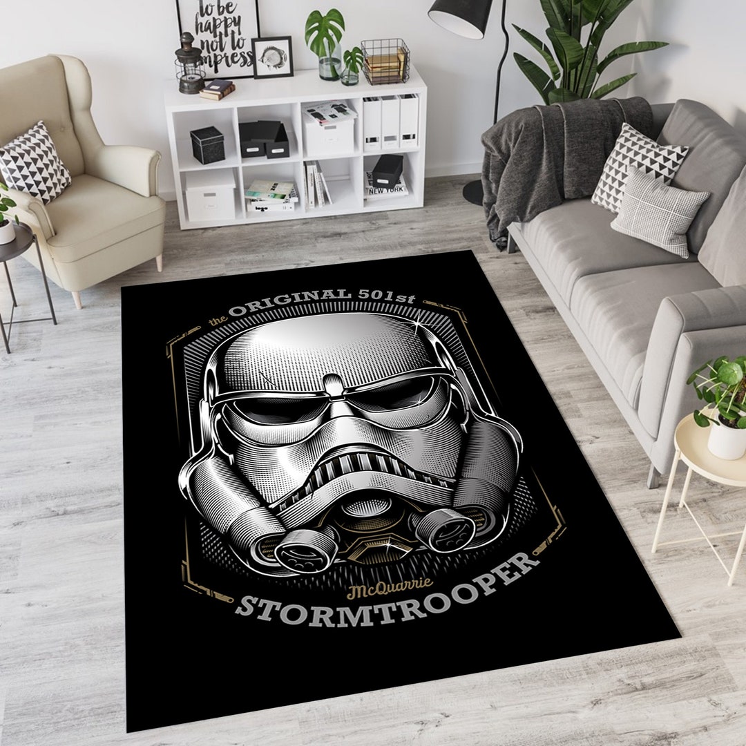 Star Wars Rug,stormtrooper Rug,legend Film Rug,living Room Rugs,rugs ...