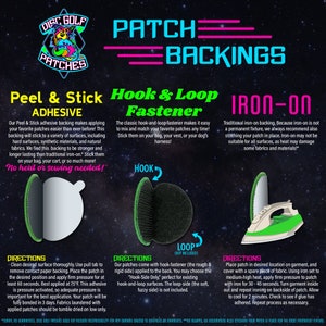 Player Two Bogey Badge - Disc Golf Patches - 1.5" Diameter Embroidered ...