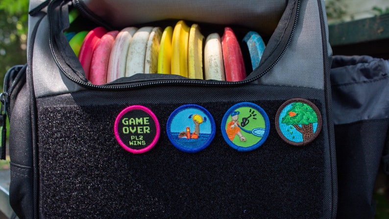 Bogey Badge Bundle: 1.5" Embroidered Disc Golf Patches - Etsy