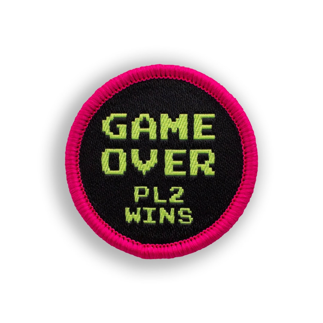 Player Two Bogey Badge - Disc Golf Patches - 1.5" Diameter Embroidered ...