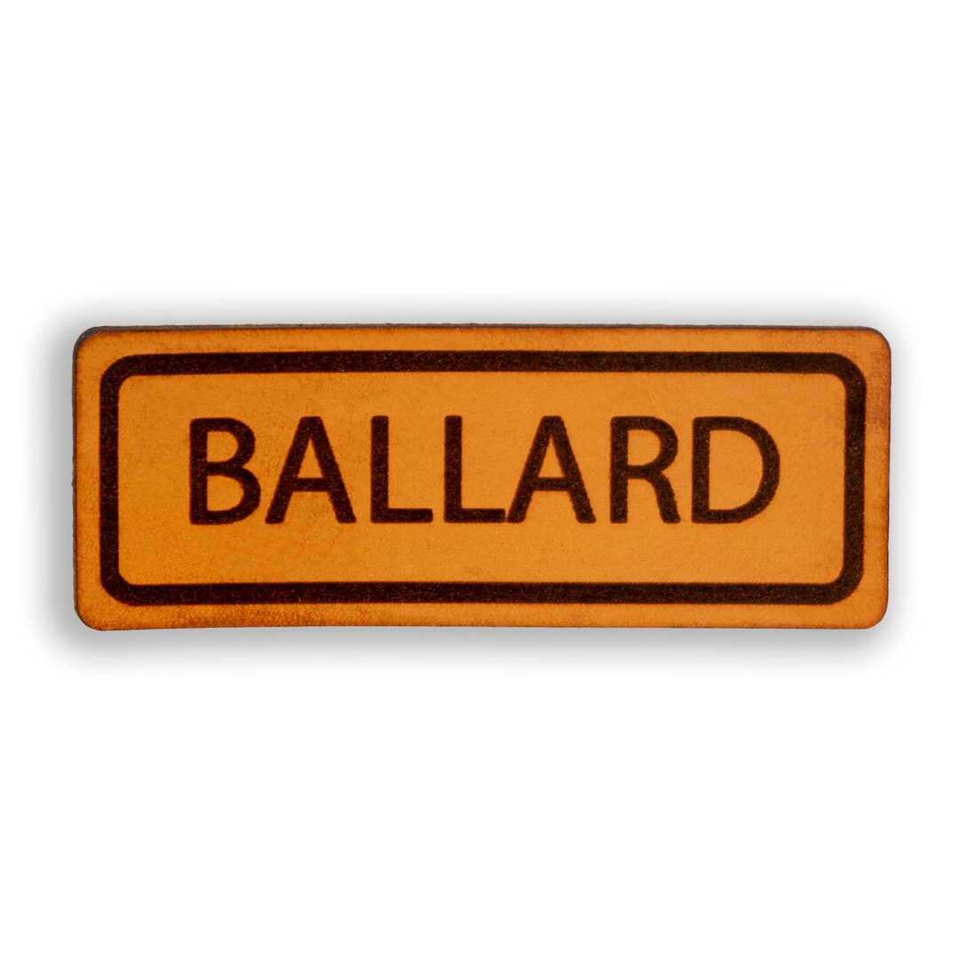 Custom Real Leather Name Badge Patch Hook-fastener or Adhesive Backing ...