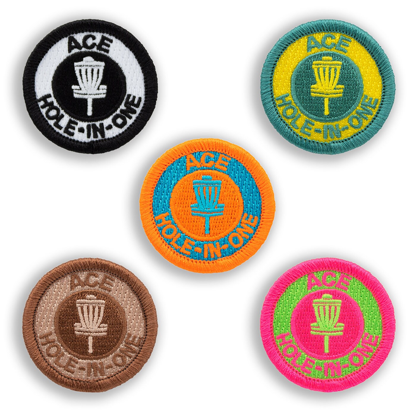 Ace Hole-in-one Disc Golf Patches 1.5 Diameter - Etsy