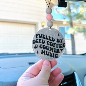 Car Charm, Fueled by Ice Coffee and Country Music, Country Music ...