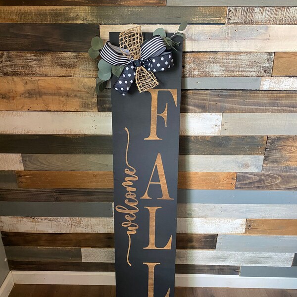 Tall Fall Sign - Etsy
