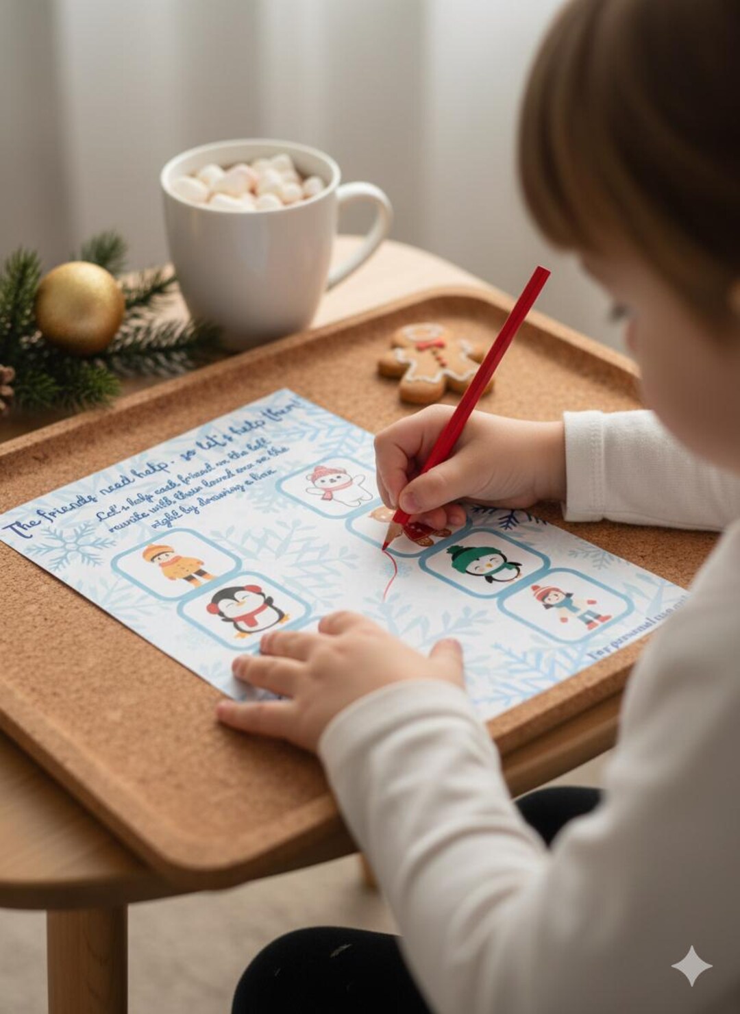 Winter Matching Game | Christmas Preschool Activity (digital Download ...
