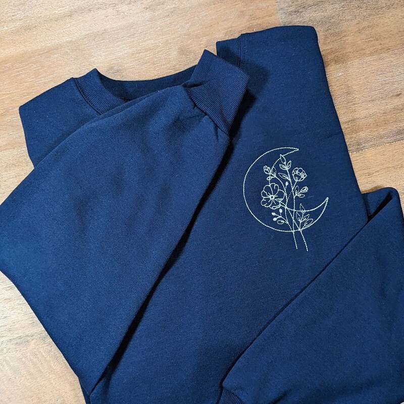 Moon Sweatshirt - Etsy