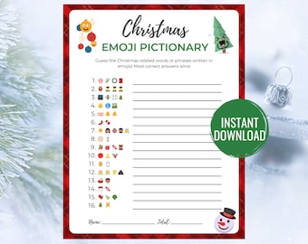 Emoji Christmas Songs Game With Answers | Christmas Song Emoji Game ...