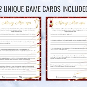 Merry Mix-ups Christmas Game | Printable Christmas Game | Christmas ...