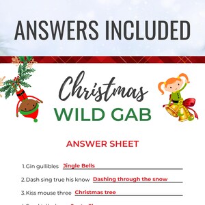 Printable Christmas Game Bundle Fun Christmas Party Games Family ...