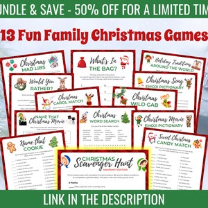 Holiday Traditions Around the World Game, Printable Christmas Activity ...