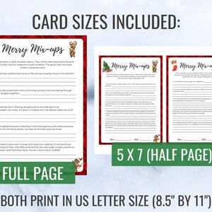 Merry Mix-ups Christmas Game | Printable Christmas Game | Christmas ...