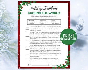 What's in the Bag Christmas Game Printable Christmas Game Christmas ...