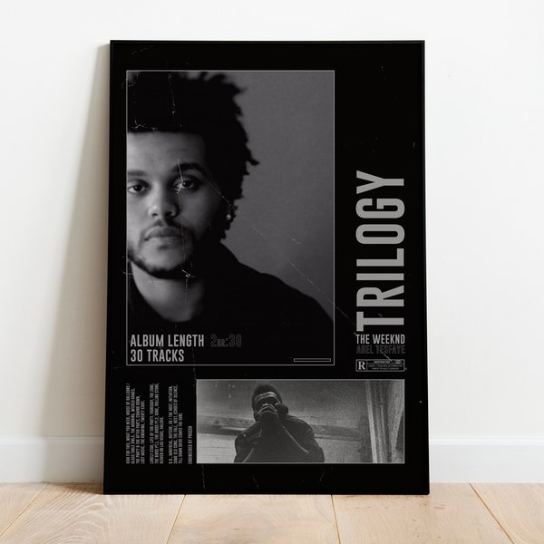 The Weeknd Wall Art - Etsy