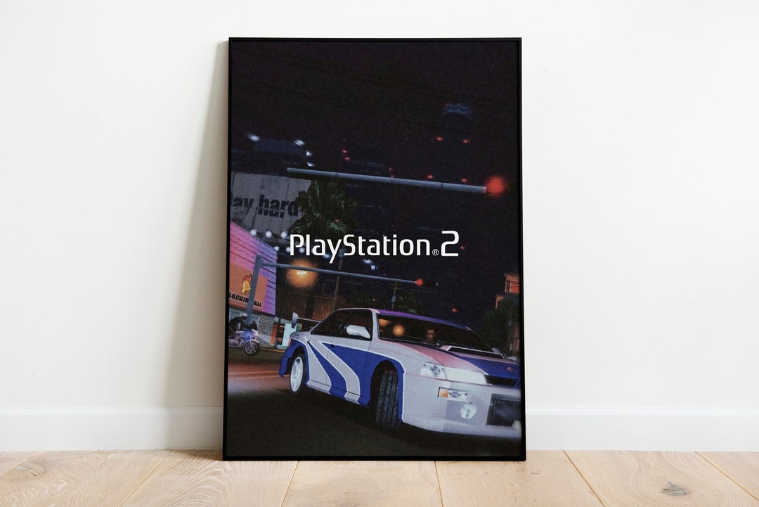 Playstation 2 Need for Speed Most Wanted BMW CJ Poster PS2 Retro Car ...