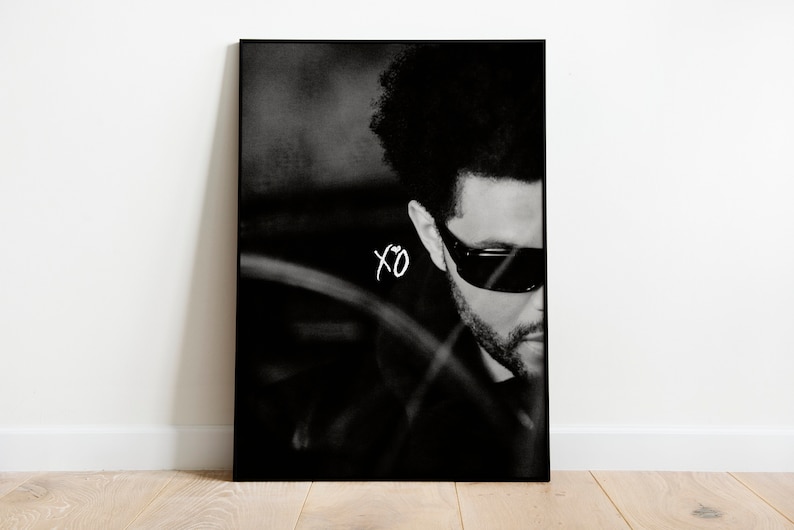 The Weeknd XO Creepin Poster XO R&B Music A2 A3 A4 Poster Print Wall ...