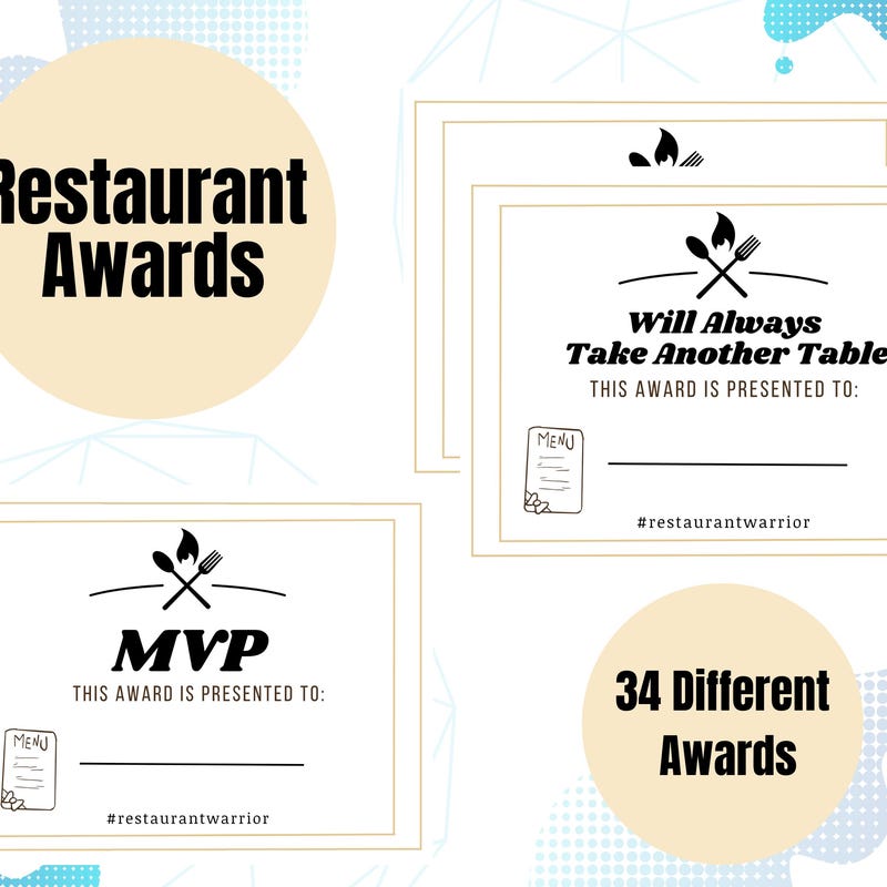 Trophy for Restaurants - Etsy