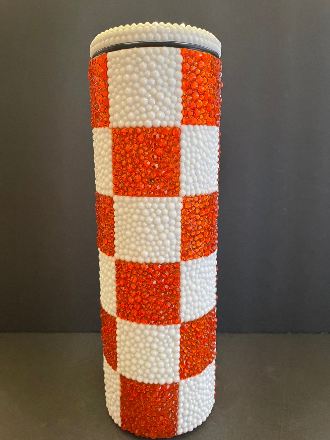 30 Ounce Skinny Slurp Stainless Steel Custom Bling Tumbler - Etsy