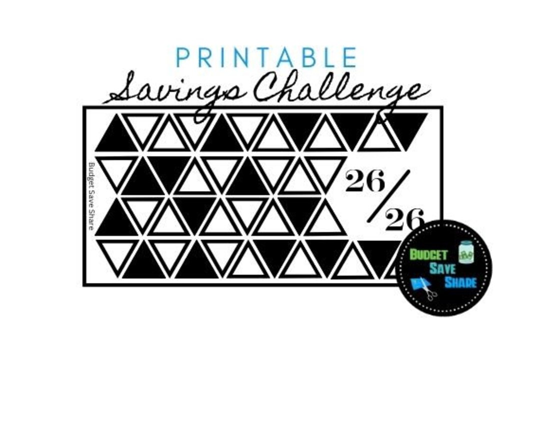 26-26-savings-challenge-printable-pdf-a6-cash-envelope-insert-etsy