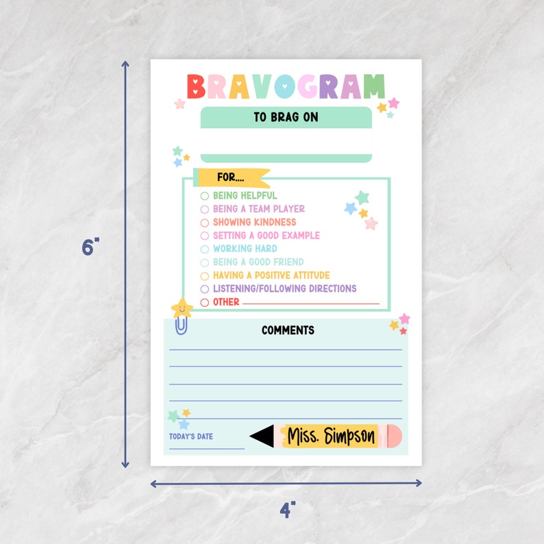 Happy Teacher Mail bravogram Notecards, Personalized Teacher Stationery ...