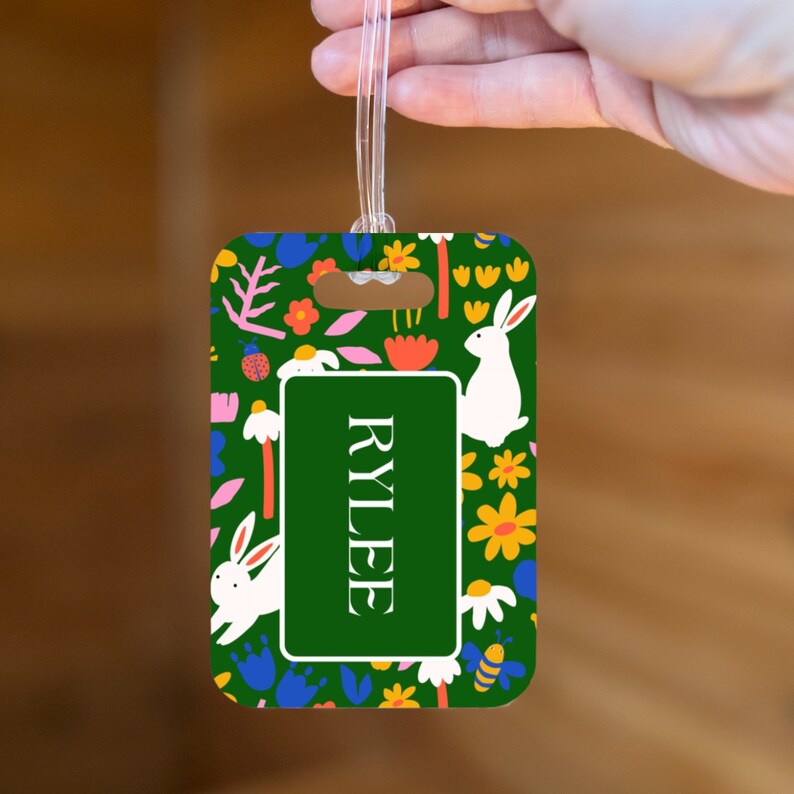 Personalized Kids Bag Tag for Back to School | Name Tag for Backpack ...