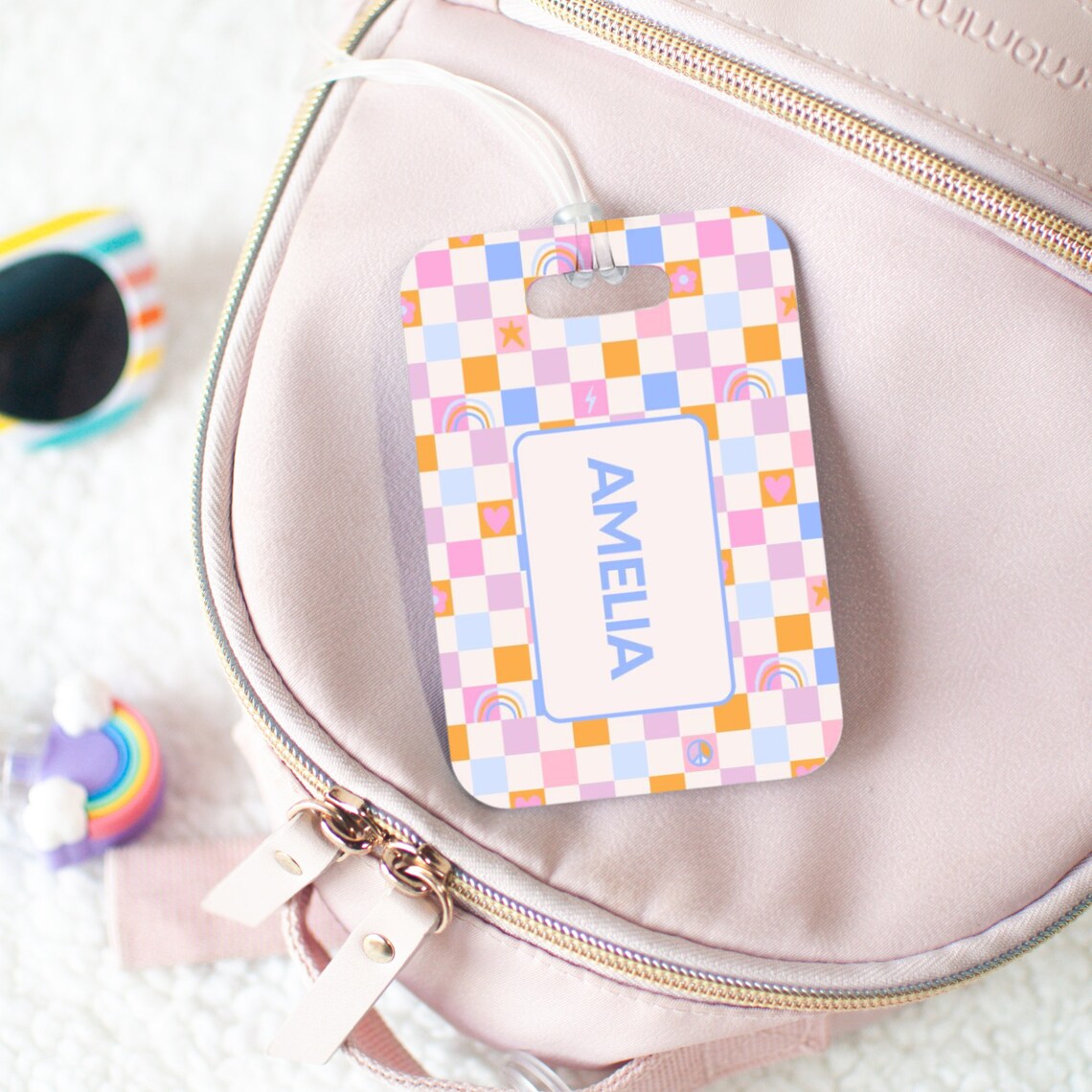 Personalized Kids Bag Tag for Back to School | Name Tag for Backpack ...