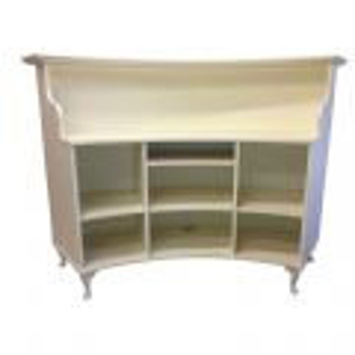 Large Curved Reception Desk - French Style Shabby Chic - Etsy