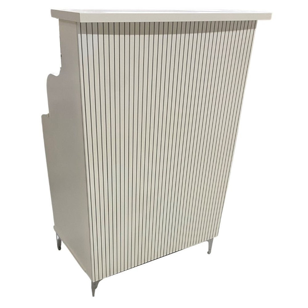 Salon / Retail Reception Desk With Pencil Pleat Front - Etsy UK