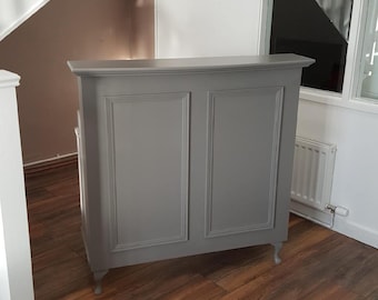 Large Curved Reception Desk French Style Shabby Chic - Etsy