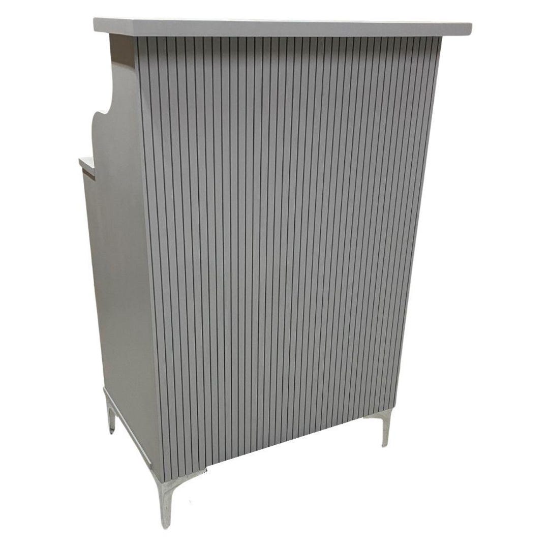 Salon / Retail Reception Desk With Pencil Pleat Front - Other Colours ...