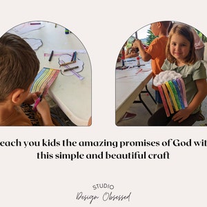 Rainbow Bible Promises | Sunday School Christian Homeschool Bible Verse ...